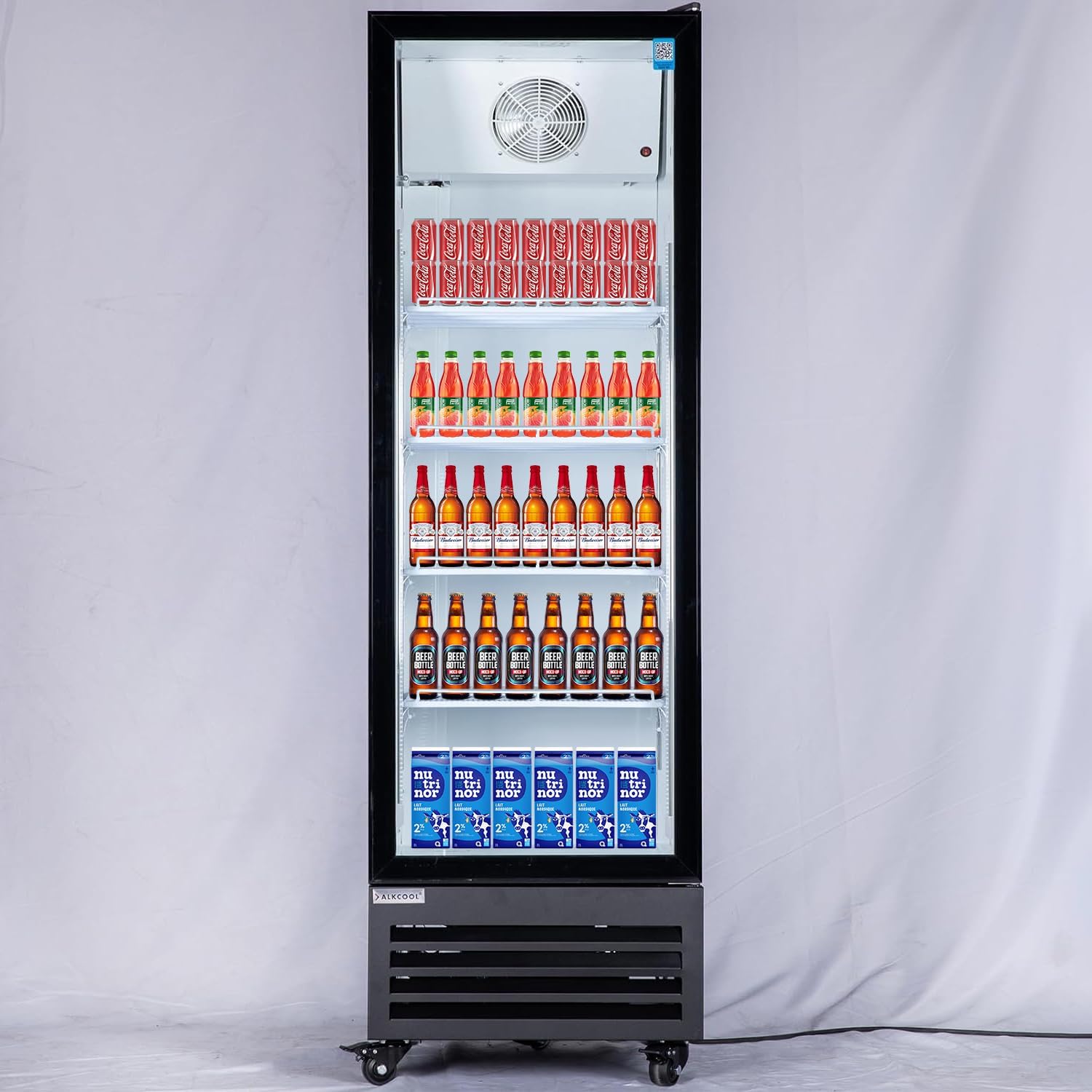 Amazon.com: Commercial Beverage Refrigerator Display Fridge,9 Cu Ft ...