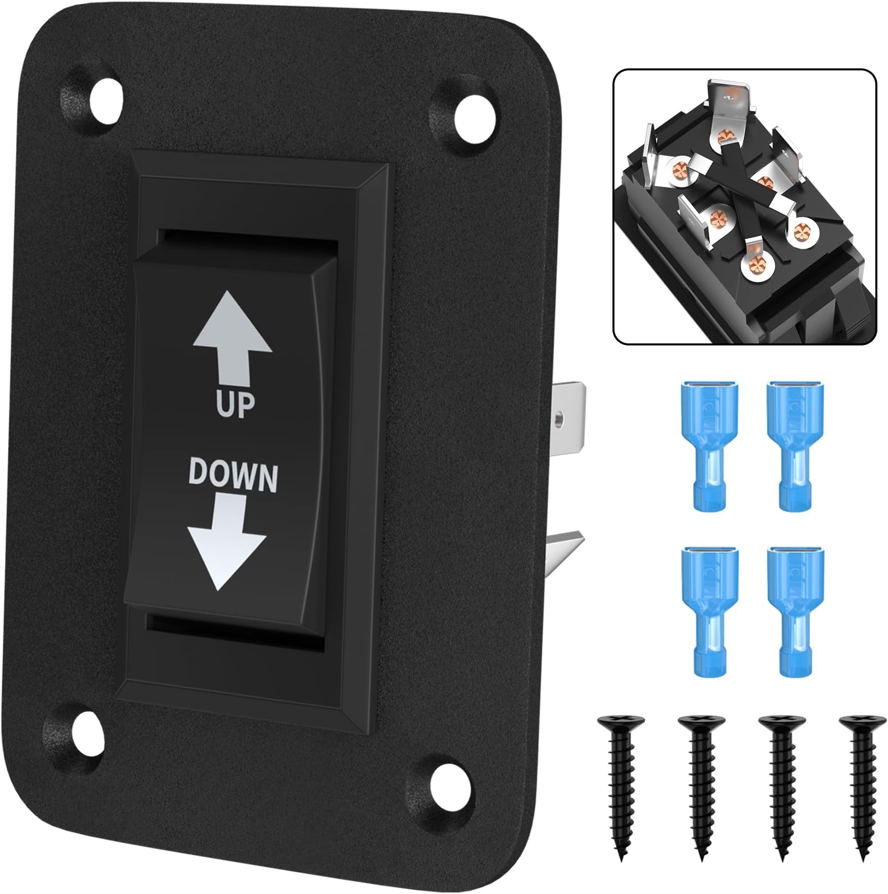 Amazon.com: Universal Car Power Door Lock/Unlock Switch Spring Back ...