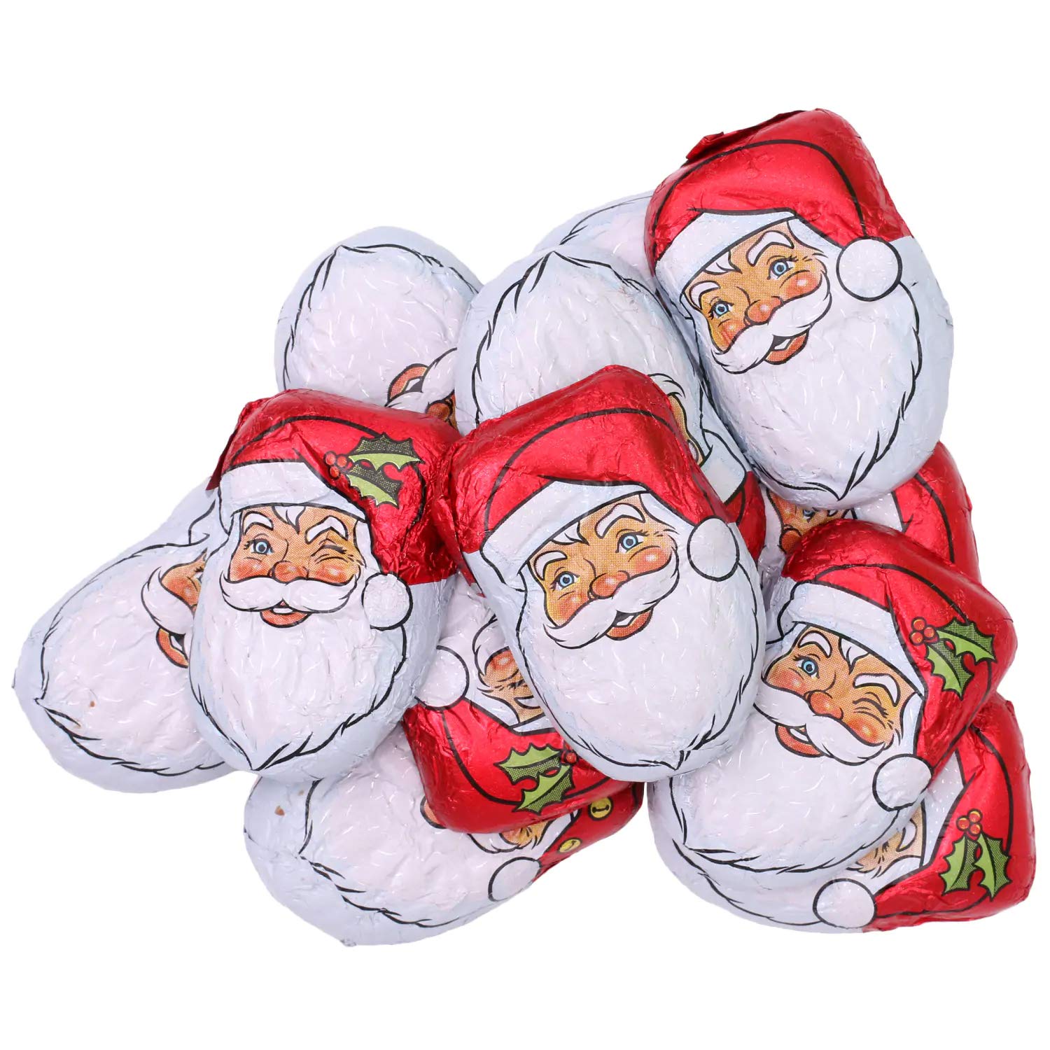 Snapklik.com : Palmer (1) Bag Caramel Santas - Chocolaty Shell Filled
