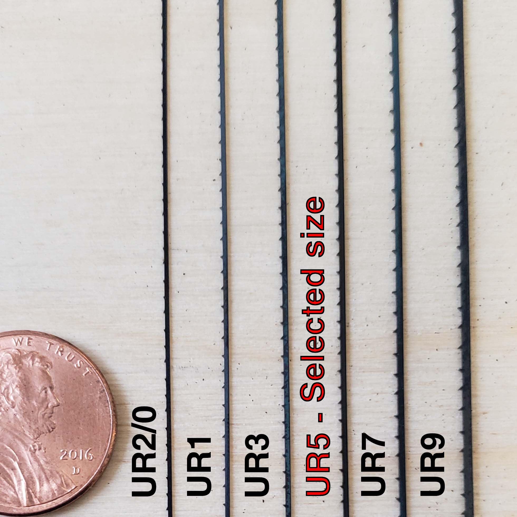 Snapklik.com : Ultra Reverse #5 Six Dozen Pinless Scroll Saw Blade Pack
