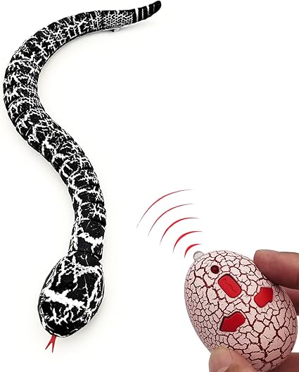 Amazon.com: Tipmant Realistic Remote Control Snake RC Animal Toy ...