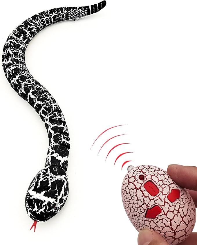 Amazon.com: Tipmant Realistic Remote Control Snake RC Animal Toy ...