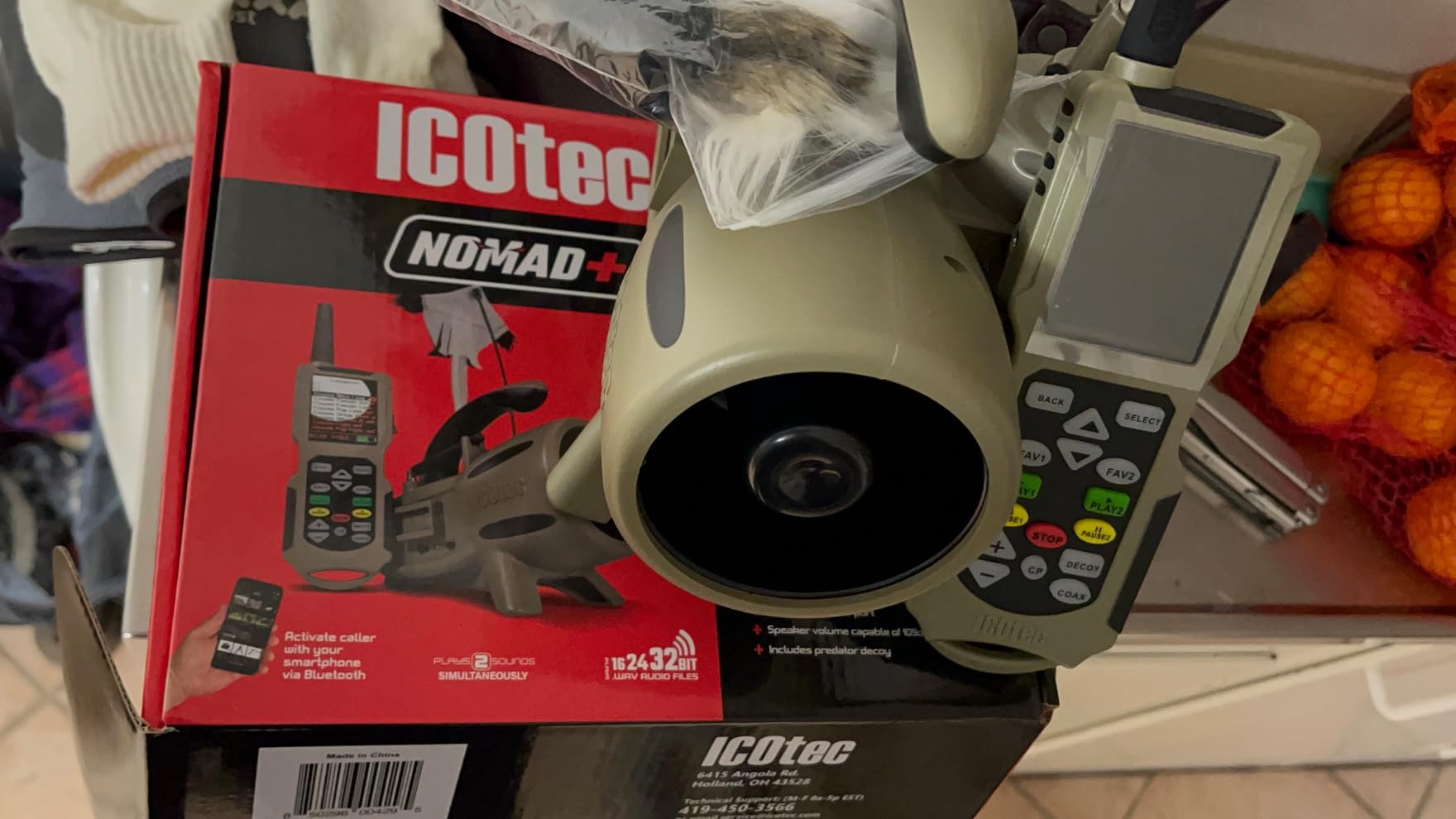 Amazon.com : Icotec Nomad+ Programmable Predator Call/Decoy Combo with ...