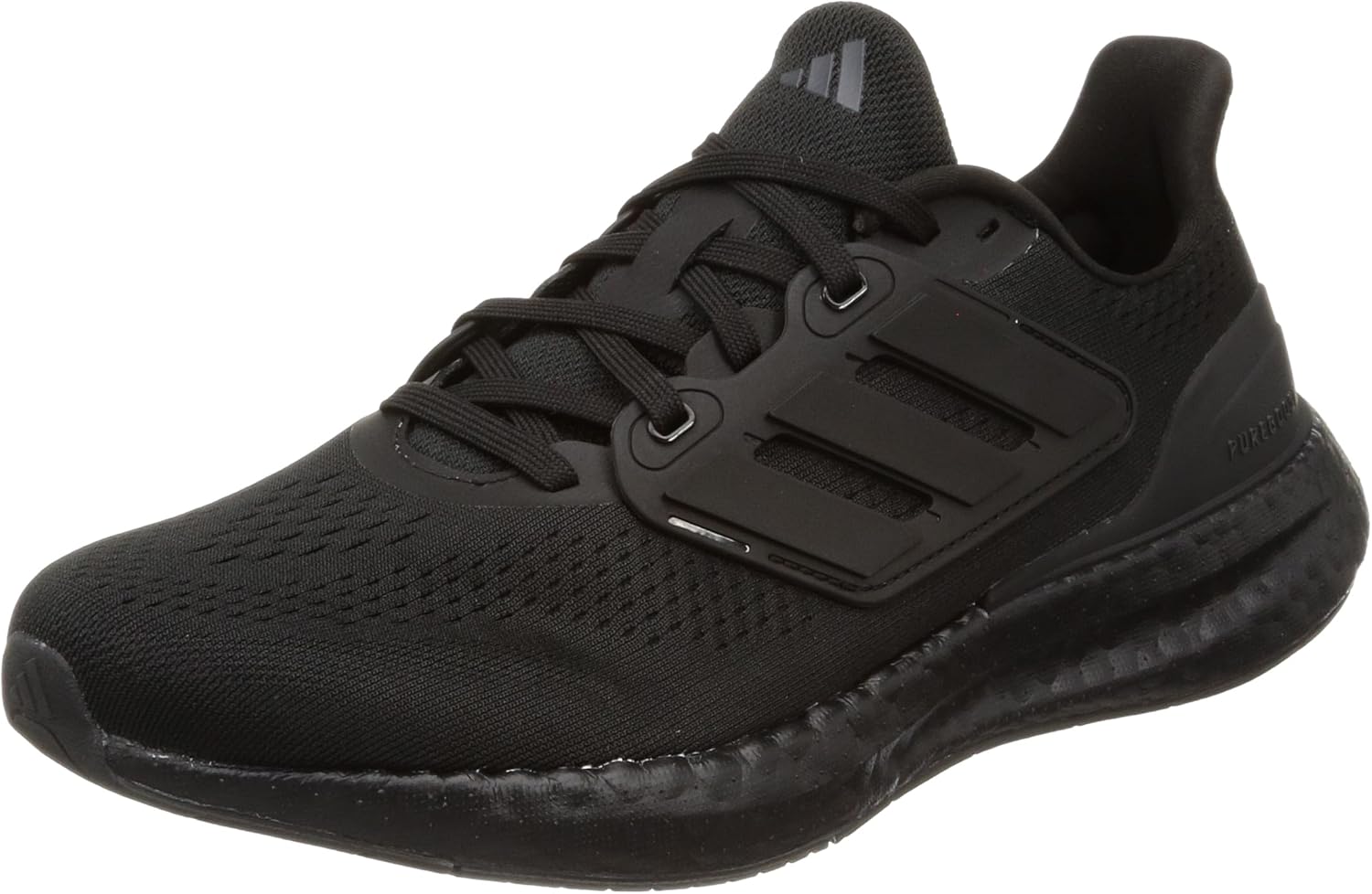 Amazon.co.jp: Adidas Pure Boost 23 LZA35 Running Shoes, Core Black/Core ...