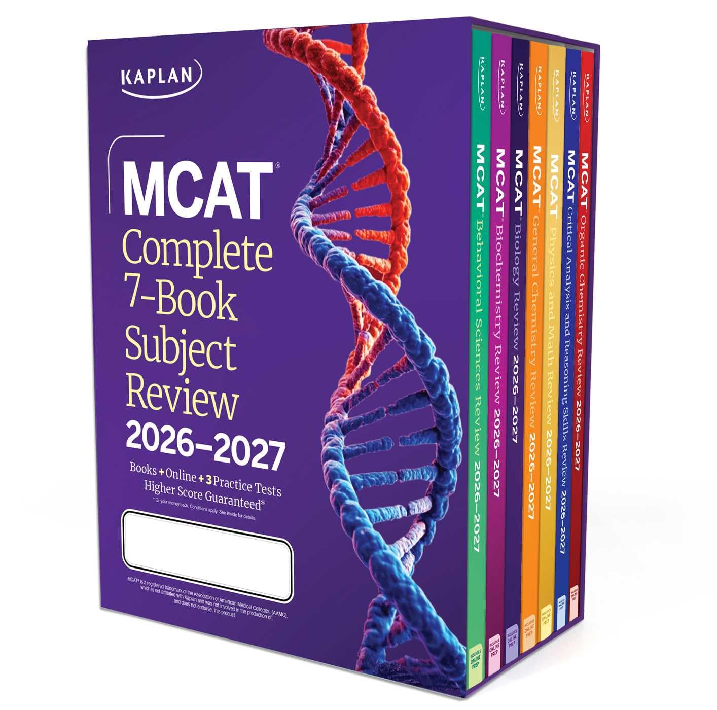 MCAT Complete 7-Book Subject Review 2026-2027, Set Includes Books ...