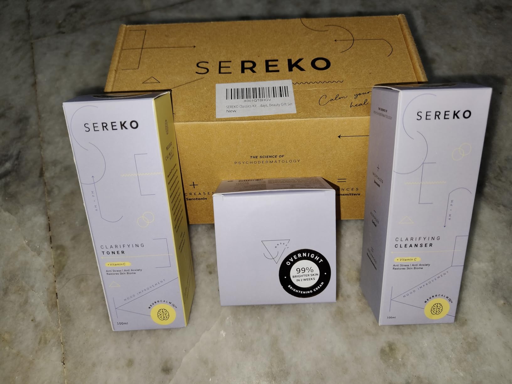 SEREKO Clarifying Classics Skincare Gift Set for Women & Men, Birthday ...