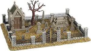 Amazon.com: Lemax Haunted Souls Graveyard, Set of 14#43707 : Home & Kitchen