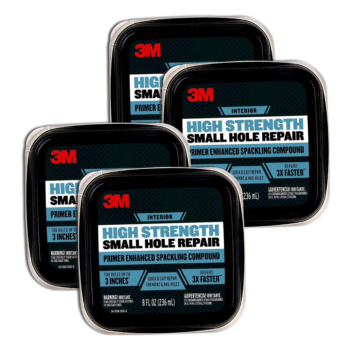 3M Patch Plus Primer, 4 Pack(8 fl oz) : Amazon.in: Home Improvement