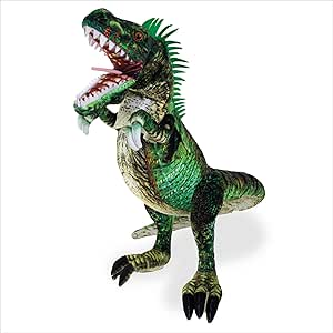 Amazon.com: Real Planet 28"" T-Rex Puppet - Dinosaur Stuffed Animal ...