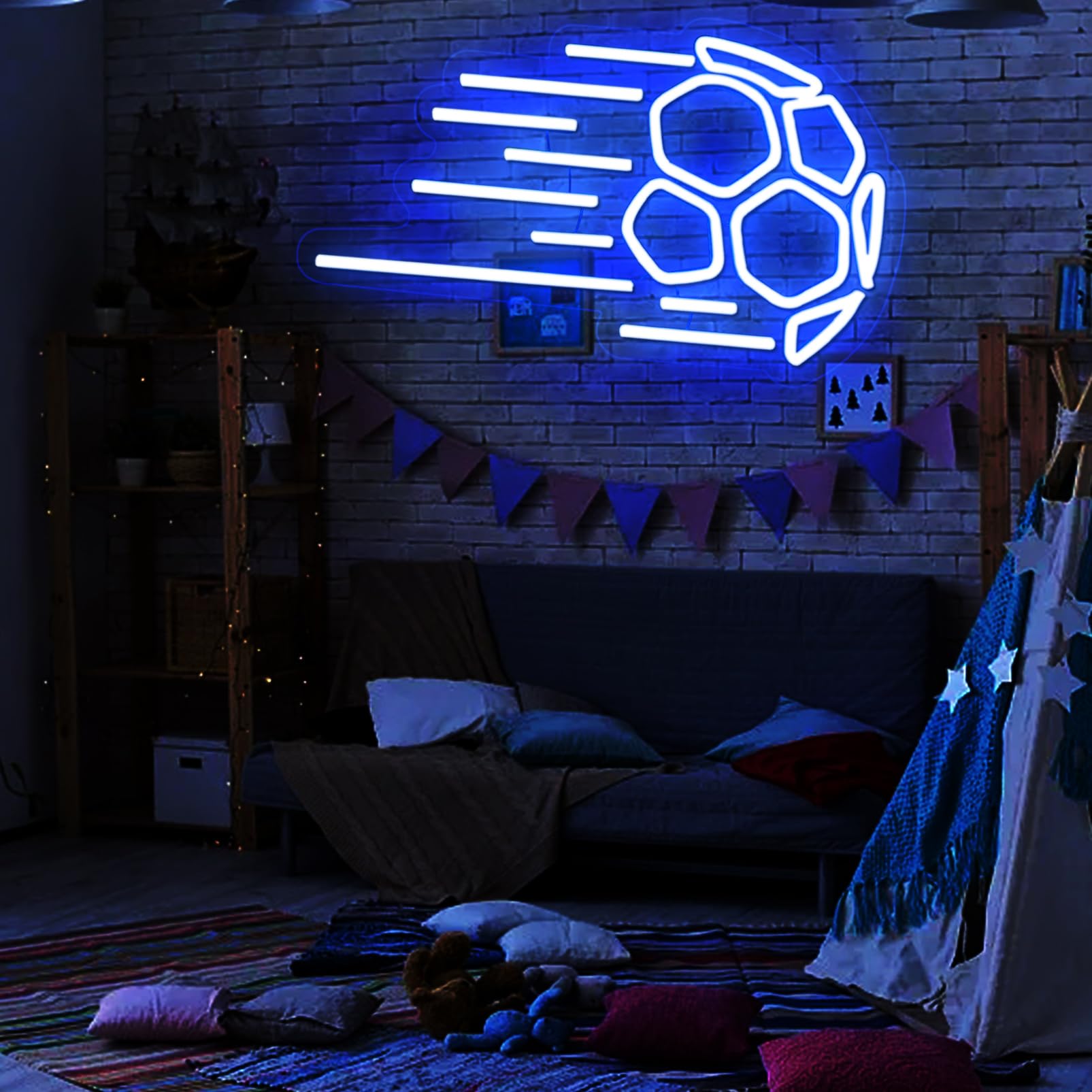 Snapklik.com : RAIDEE Major League Soccer Neon Sign For Garage Or Man ...