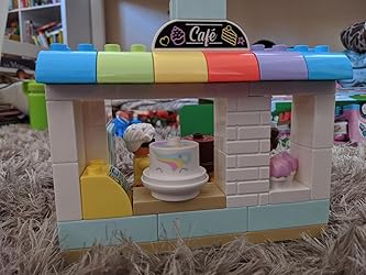 Amazon.com: LEGO DUPLO Town Bakery 10928 Educational Play Café Toy for ...