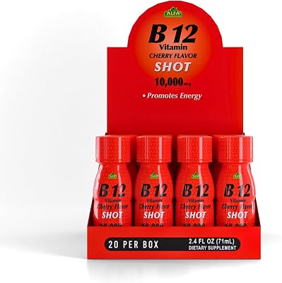 ALFA VITAMINS B12 Vitamin Shot with 10000 MCG Philippines | Ubuy