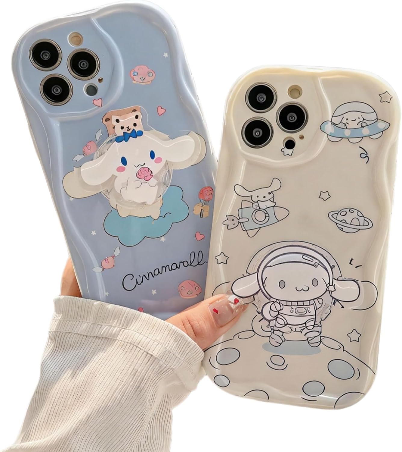 Amazon.com: ZHL Compatible with iPhone 13 Kawaii Phone Case, Cute Girly ...