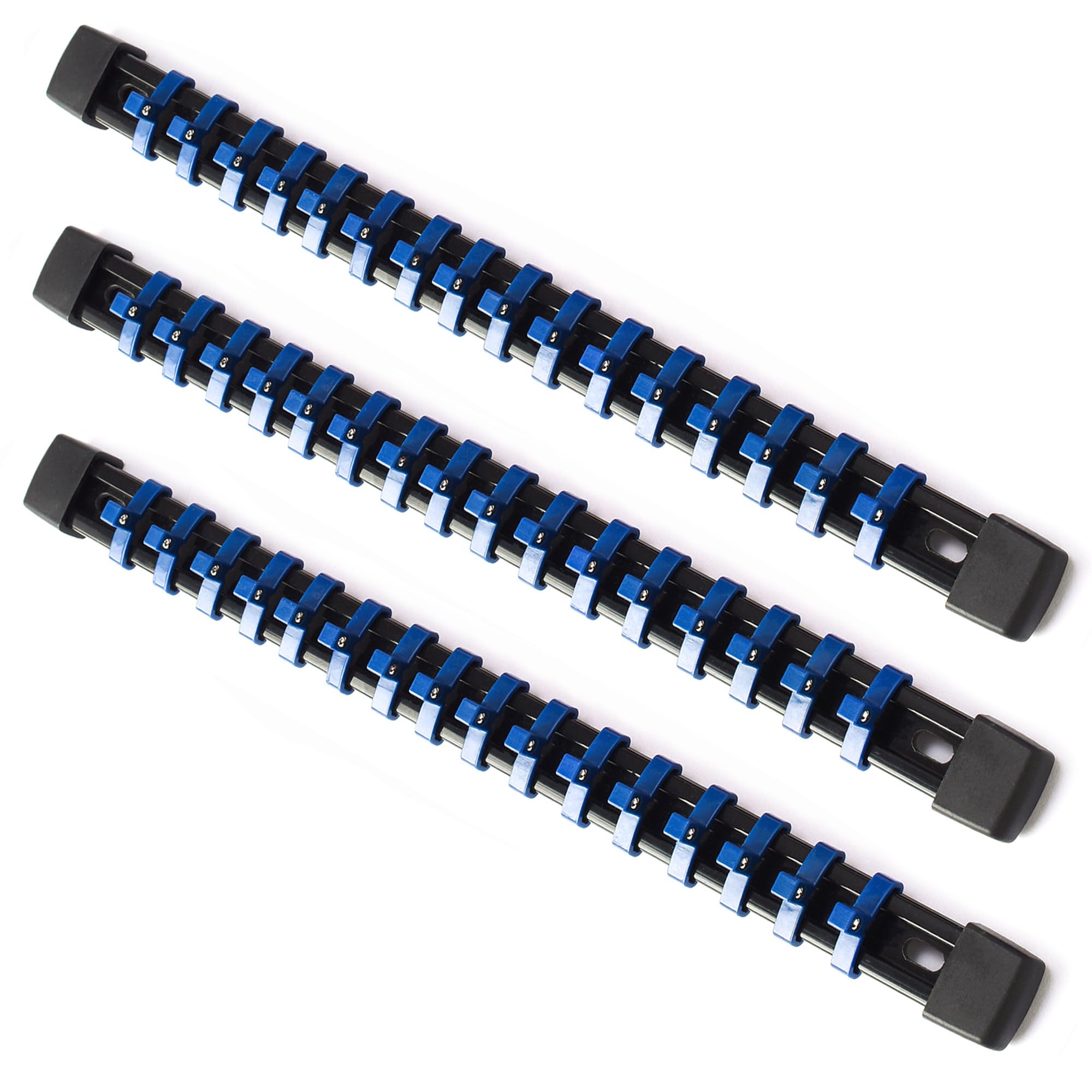 ALOANES 3 PC ABS Socket Organizer, 1/4 inch, Drive Socket Rail Holders ...