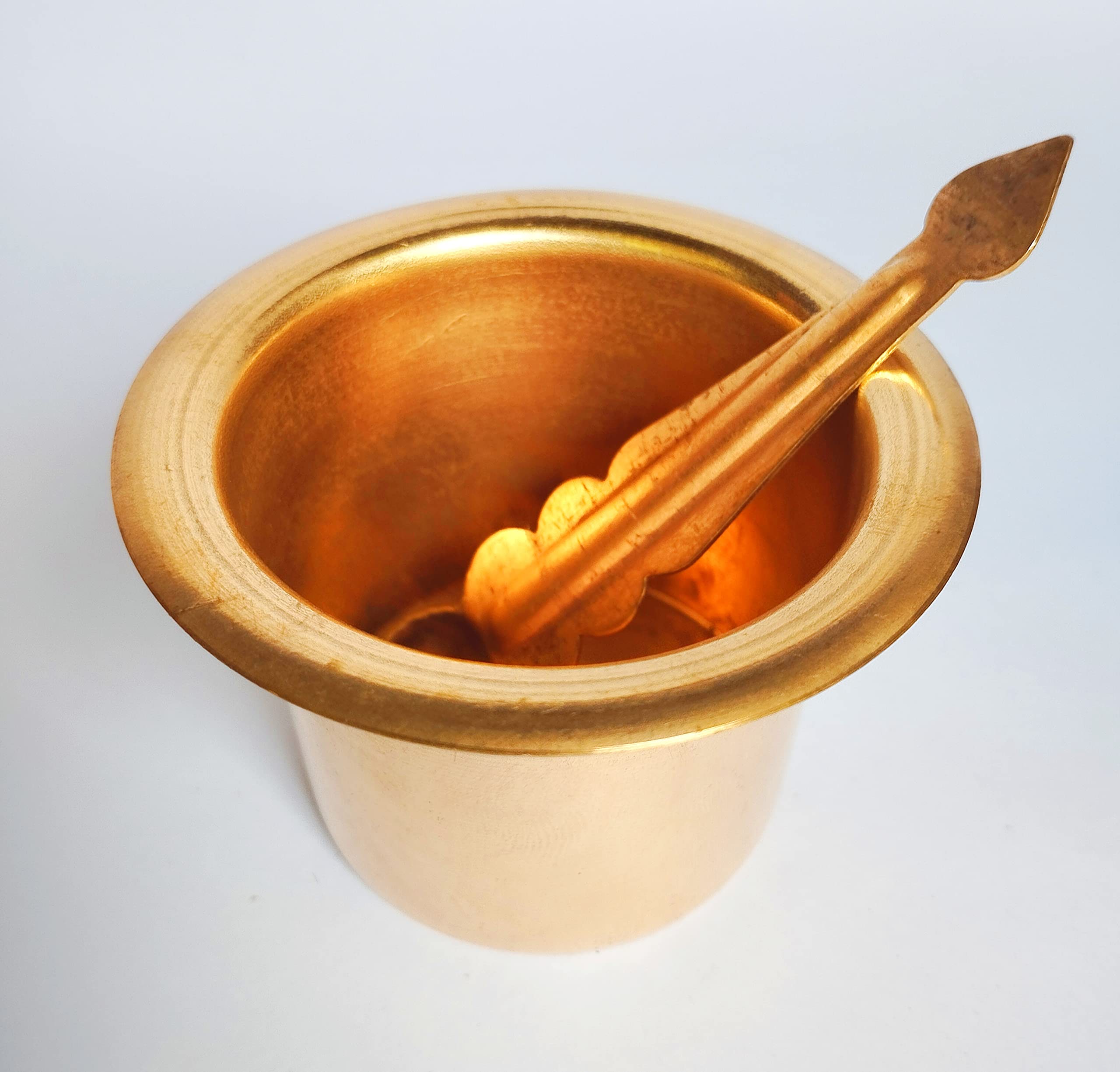 Buy Traditional Copper Panch Patra with Achmani Pali for All Pooja ...