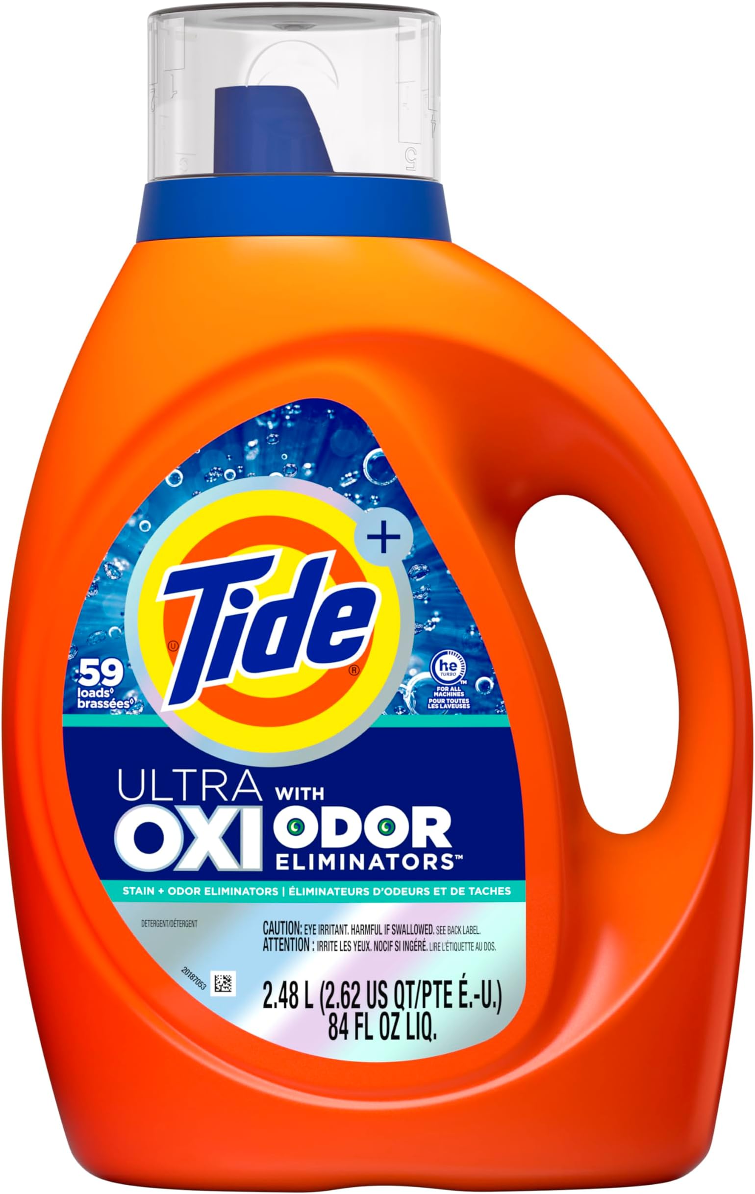 Amazon.com: Tide Ultra OXI with Odor Eliminators Liquid Laundry ...