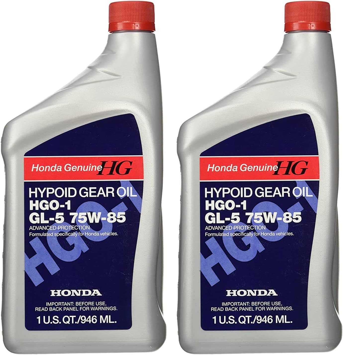 Amazon.com: Genuine Honda 08200-9014 Hypoid Gear Oil Hgo-1 Gl-5 75W-85 ...