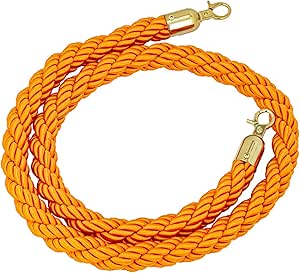 Amazon.com: red carpet ropes and poles,velvet rope, Braided Hemp Rope ...