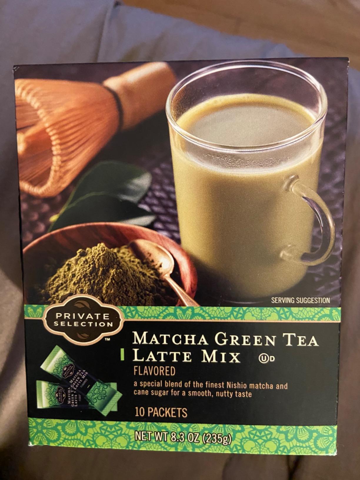 Amazon.com: Private Selection Matcha Green Tea Latte Mix..10 packets ...