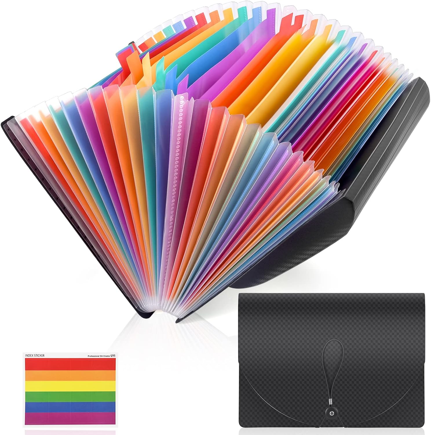 POMKON File Organizer, Expanded File Folder Classeur Document 25 ...