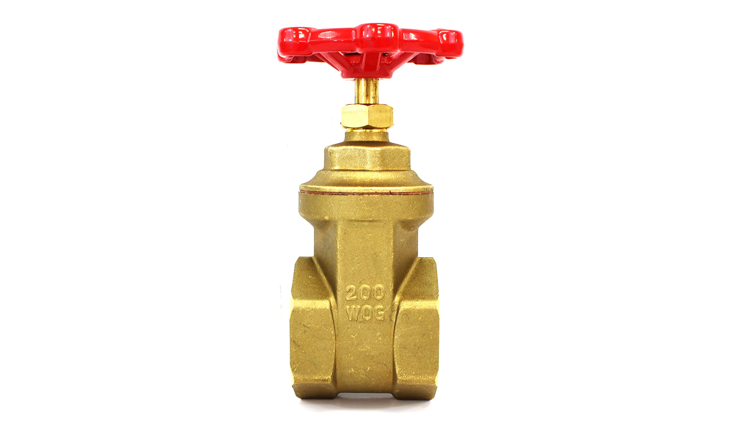 Snapklik.com : CMI Inc Brass Gate Valve 2 Inch, Potable Water Service ...