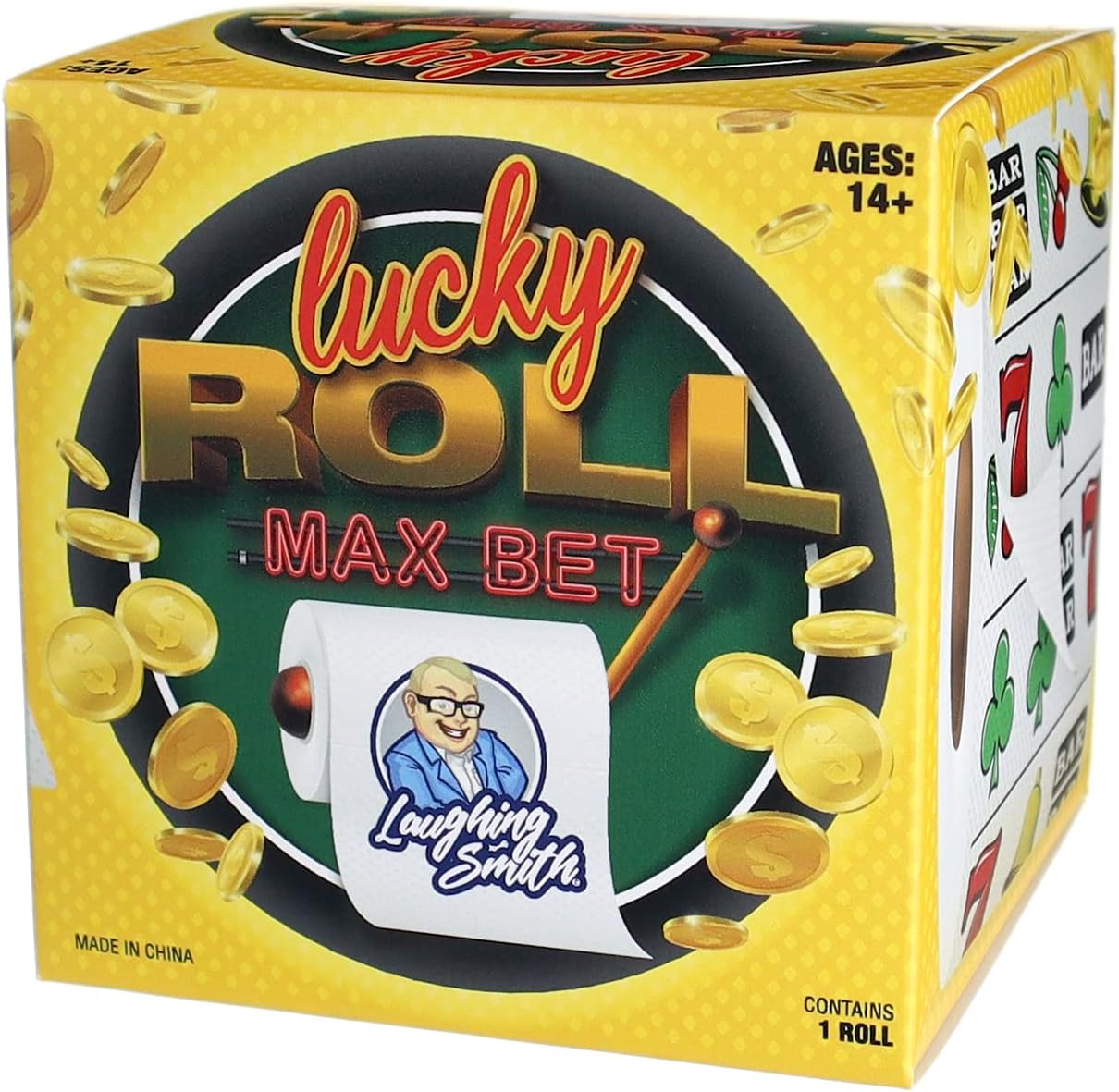 Amazon.com: Laughing Smith Lucky Roll Max Bet Novelty Toilet Paper ...