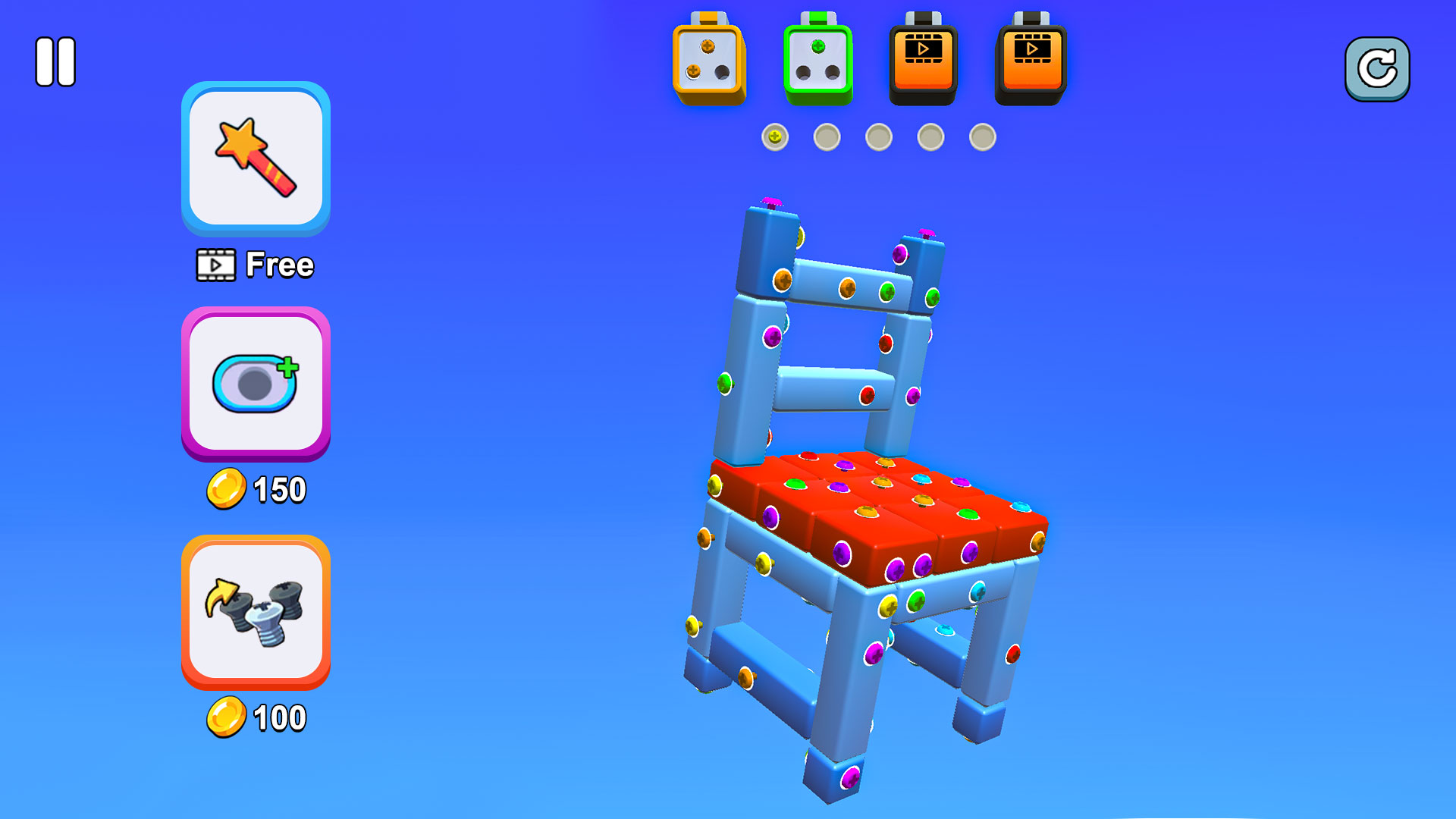 Screw Sort 3D Away Master Pin Puzzle: Nuts and Bolts Jam Unpuzzle ...
