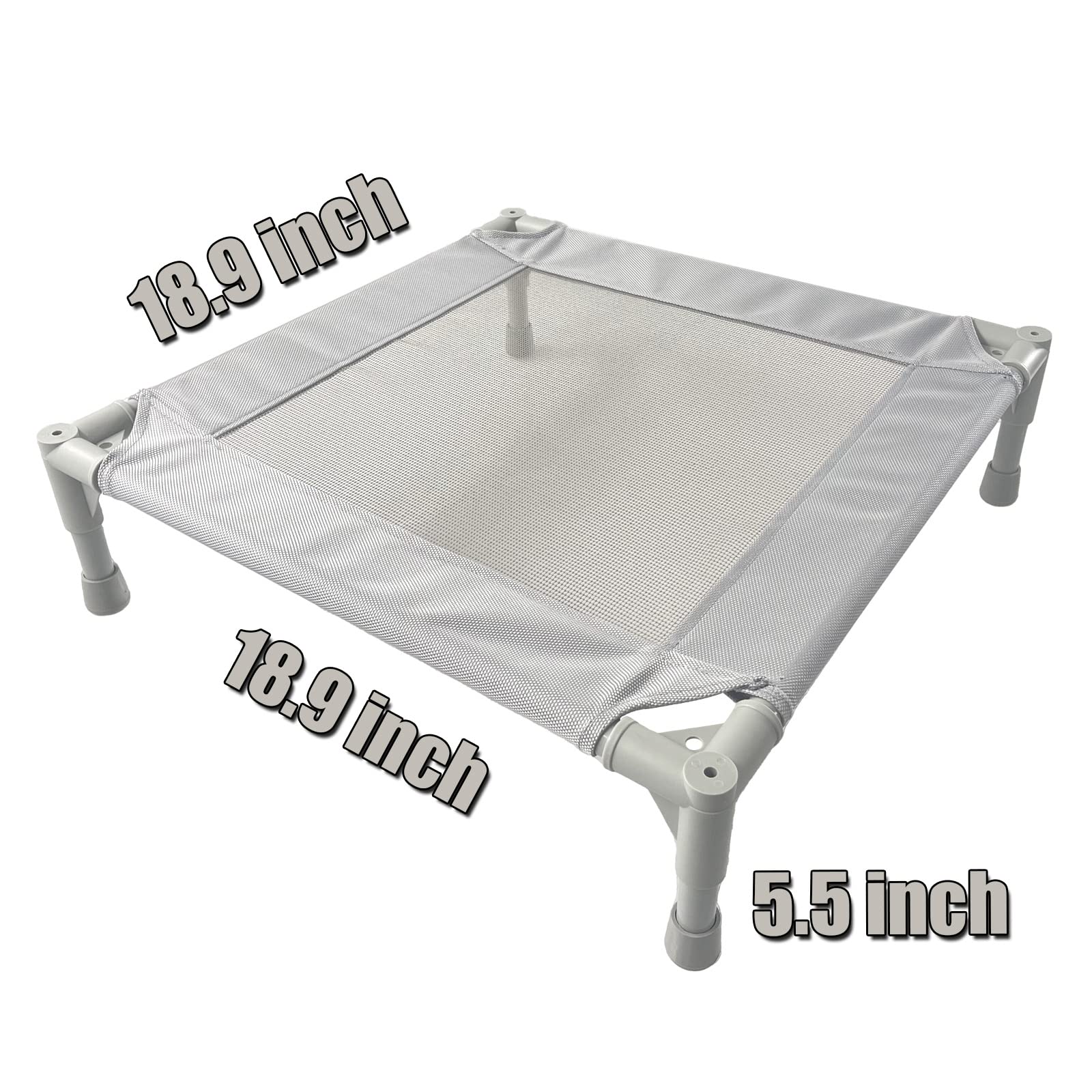 Snapklik.com : Pozico Elevated Dog Bed, Raised Cooling Pet Cot For Dogs ...