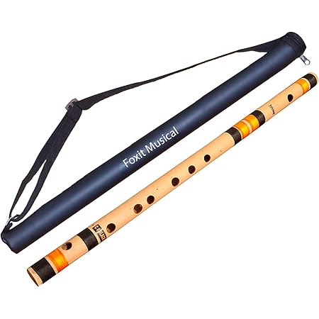 Tansen C Sharp Medium Professional Flute, 18.5 inches with Free Carry ...