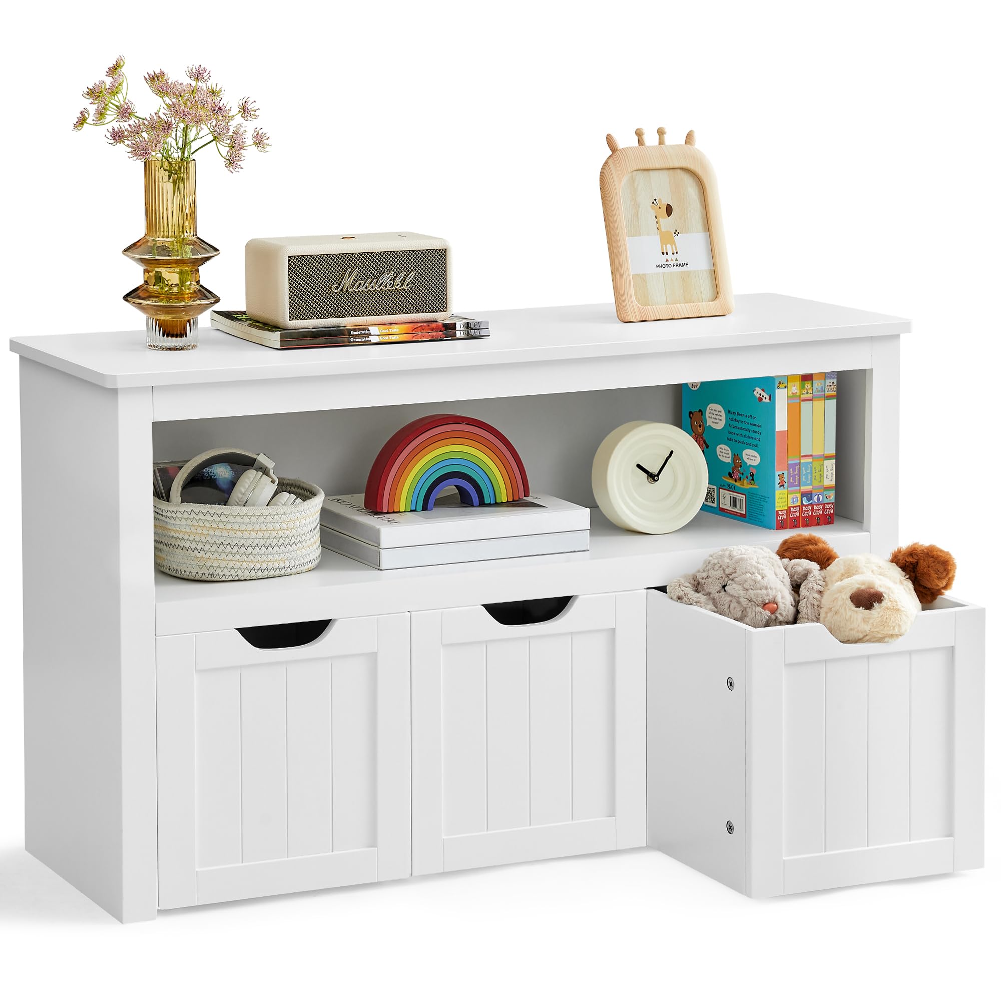 Toy Storage Cabinet With Doors Large * Folding Storage Cabinet With