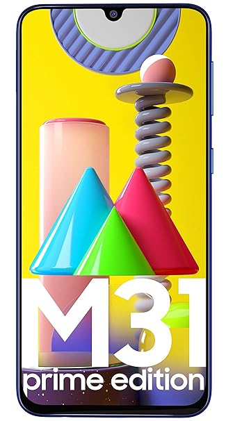 Samsung Galaxy M31 Prime Edition (Ocean Blue, 6GB RAM, 128GB Storage ...