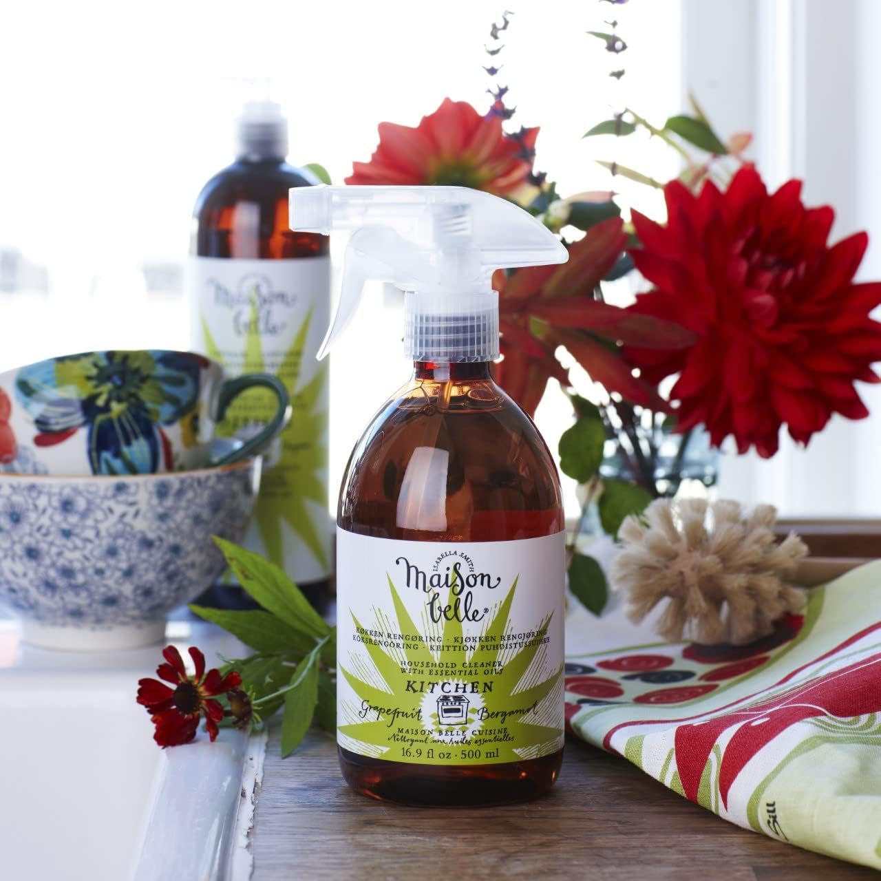 Amazon.com: Naturally Maison Belle - Kitchen Cleaner - Grapefruit ...