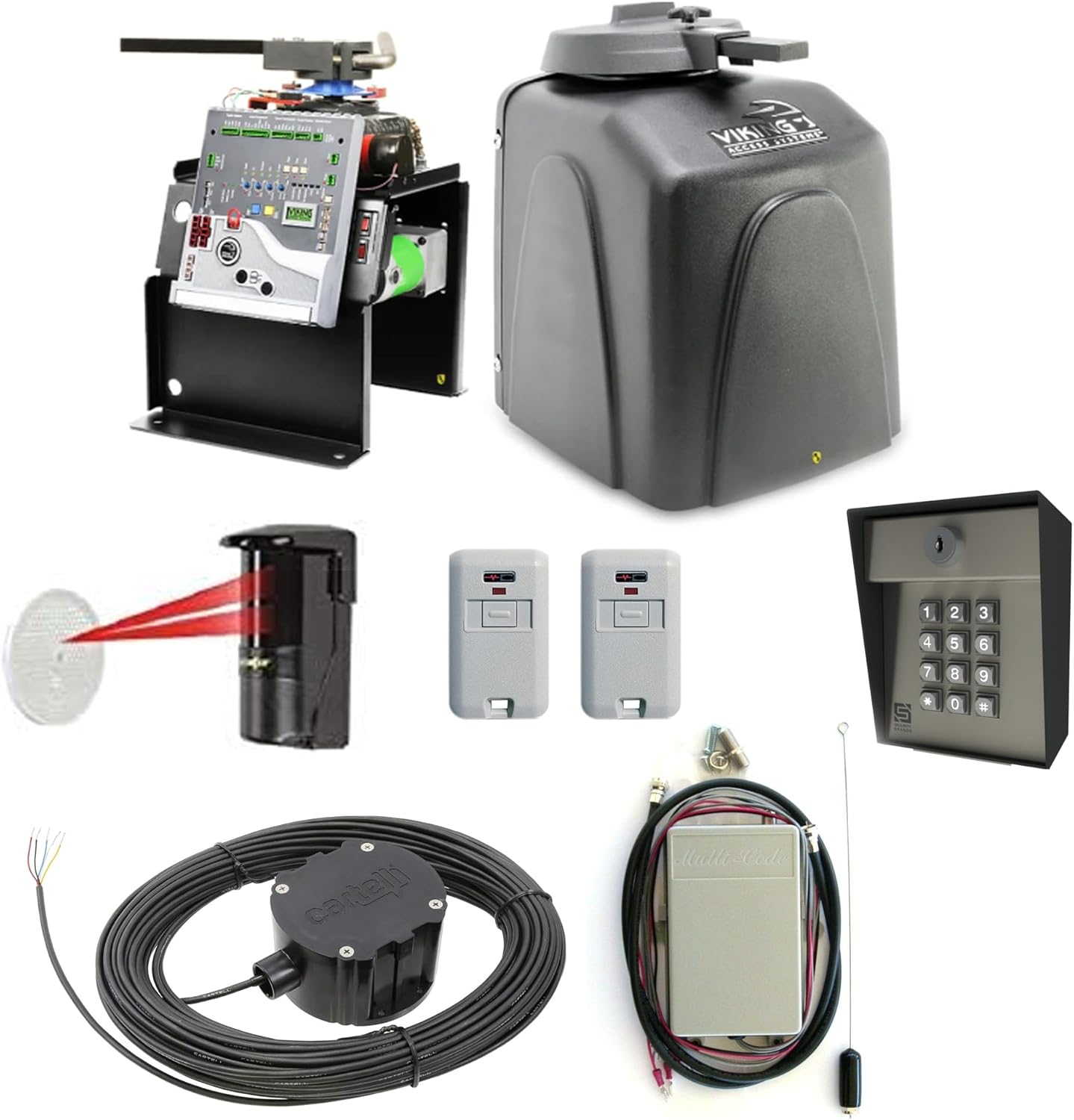 Amazon.com: Viking R6 Access System Residential Gate Openers Safety ...