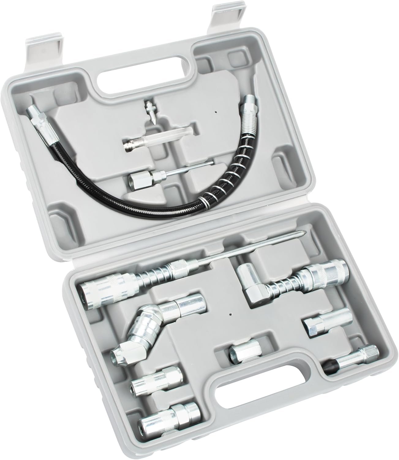 Amazon.com: sliyxtwio Grease Gun Accessory Kit, 12 Piece Grease Gun ...