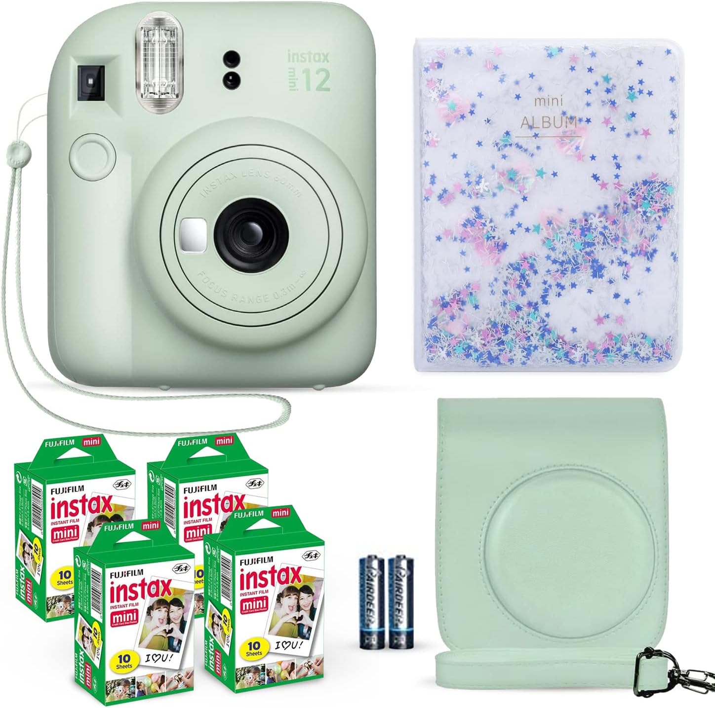 Amazon.com : Fujifilm Instax Mini 12 Instant Camera Bundle with ...