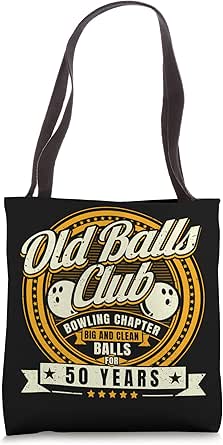 Amazon.com: 50th Birthday Old Balls Club 50 Years Balls Bowling Men Dad ...
