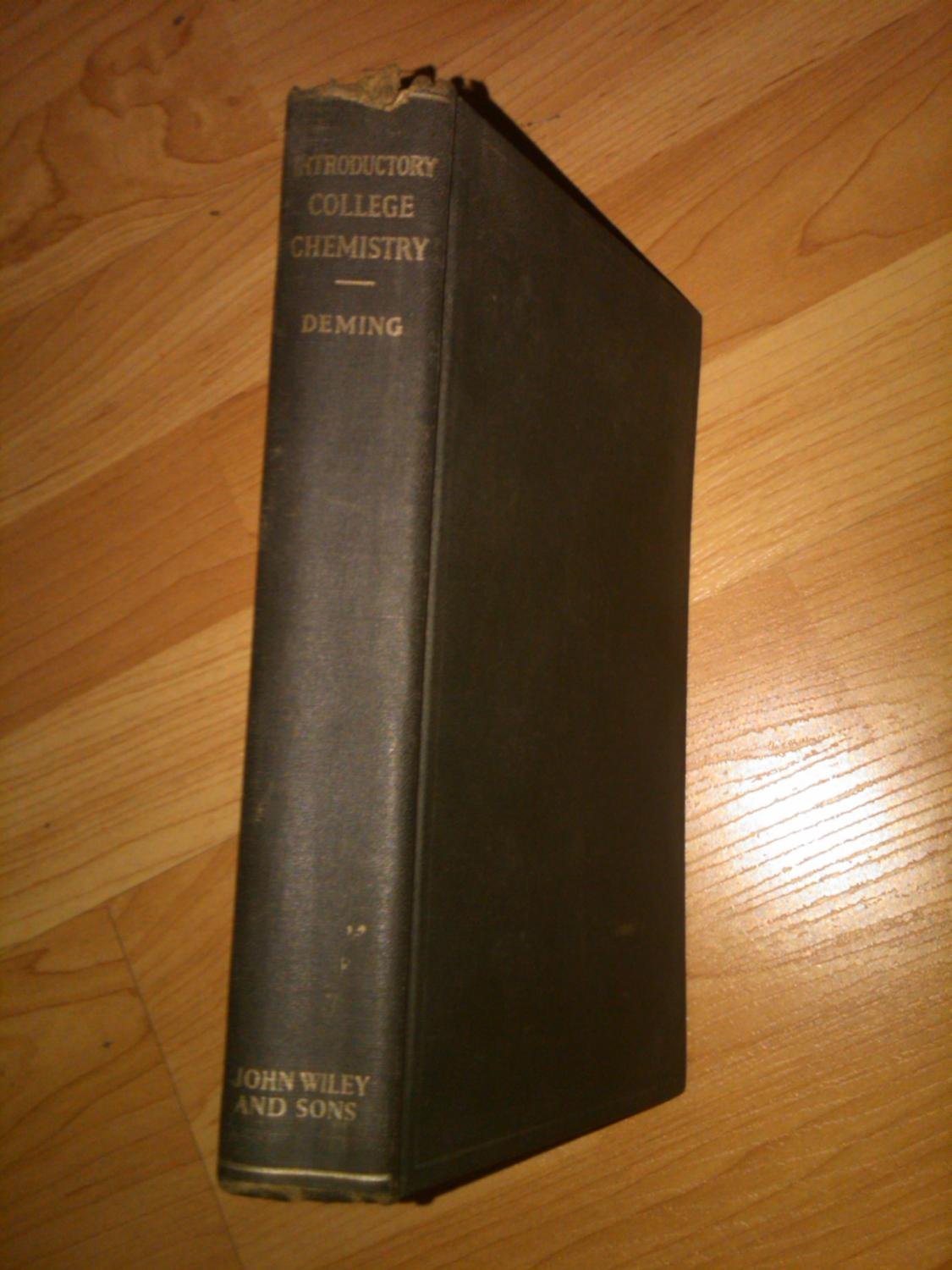 Introductory College Chemistry: An Elementary Course Developed ...