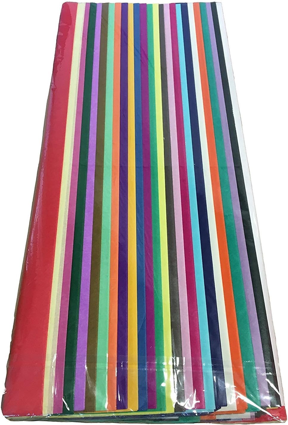 Amazon.com: RetailSource Colored 100 Sheet Pack Tissue Paper, 1 Pack ...