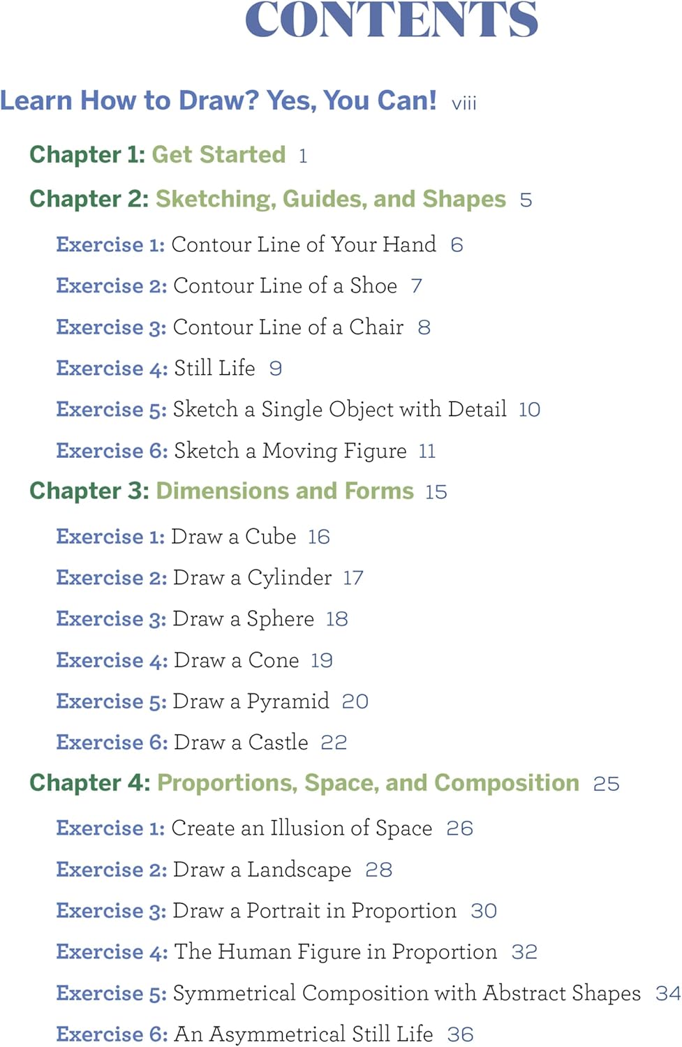 30-Minute Drawing for Beginners: Easy Step-by-Step Lessons and ...