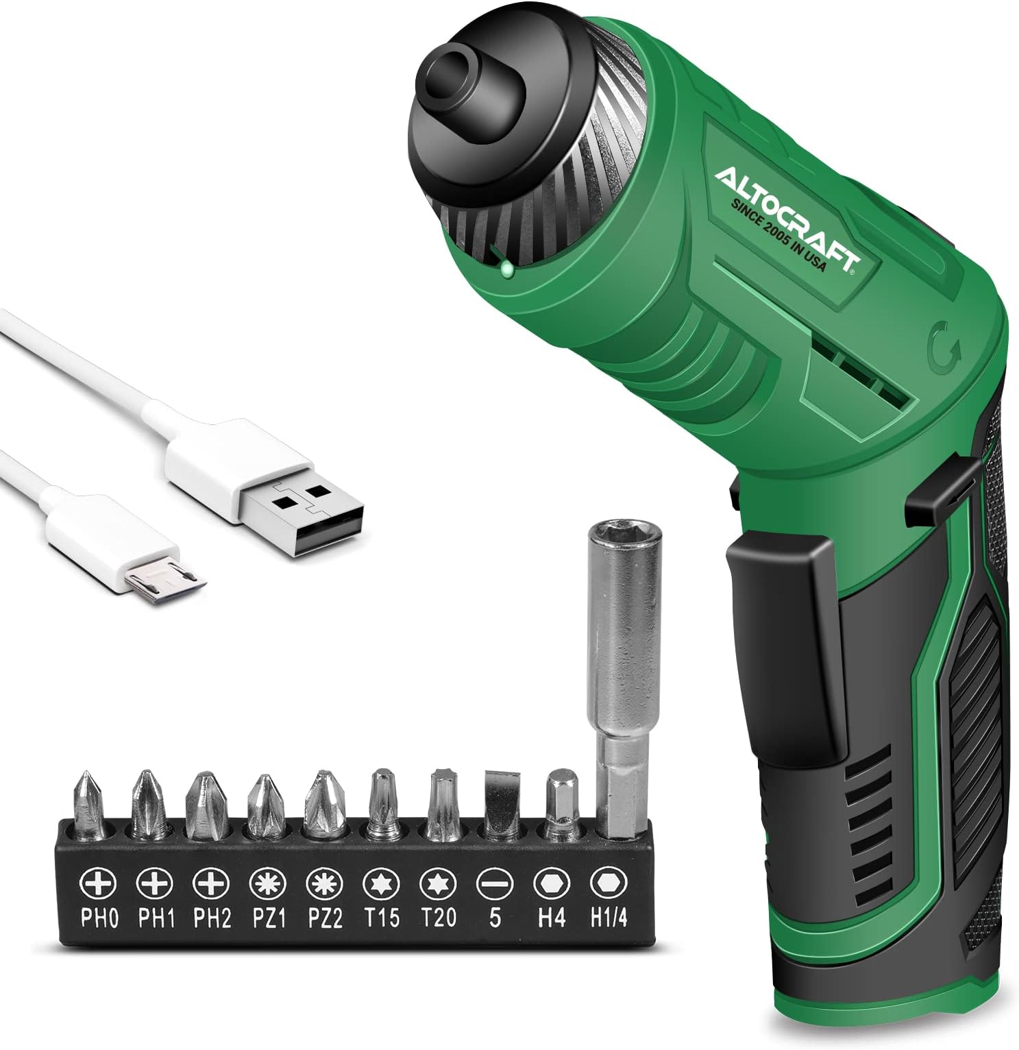 Amazon | ALTOCRAFT 電動ドライバー 充電式 ドライバーセット コードレス ドライバー 3Nmトルク 女性 DIY 家具 ...