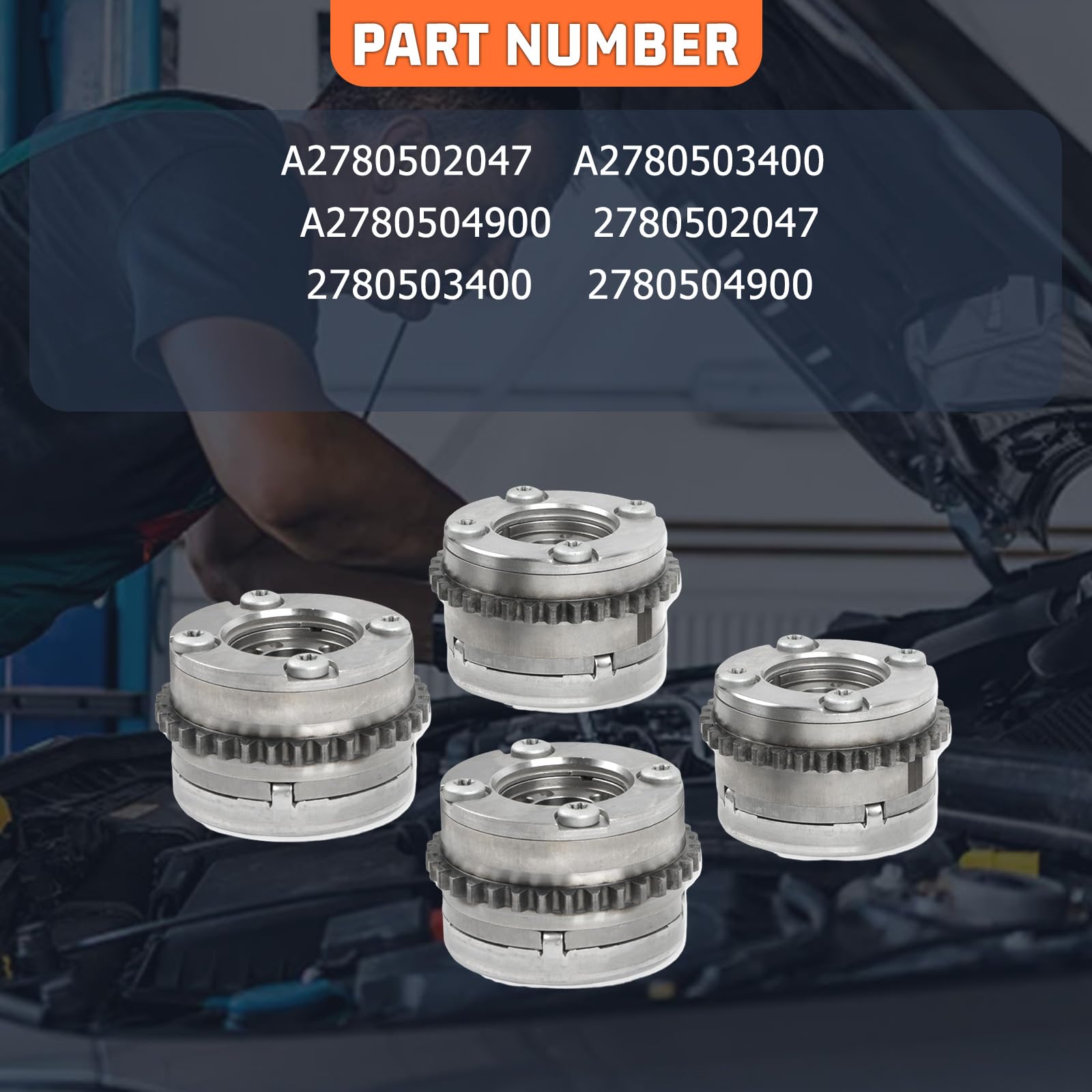 Car Repair Components DEEGOOLY 4Pcs Camshaft Adjusters Set - Fit ...