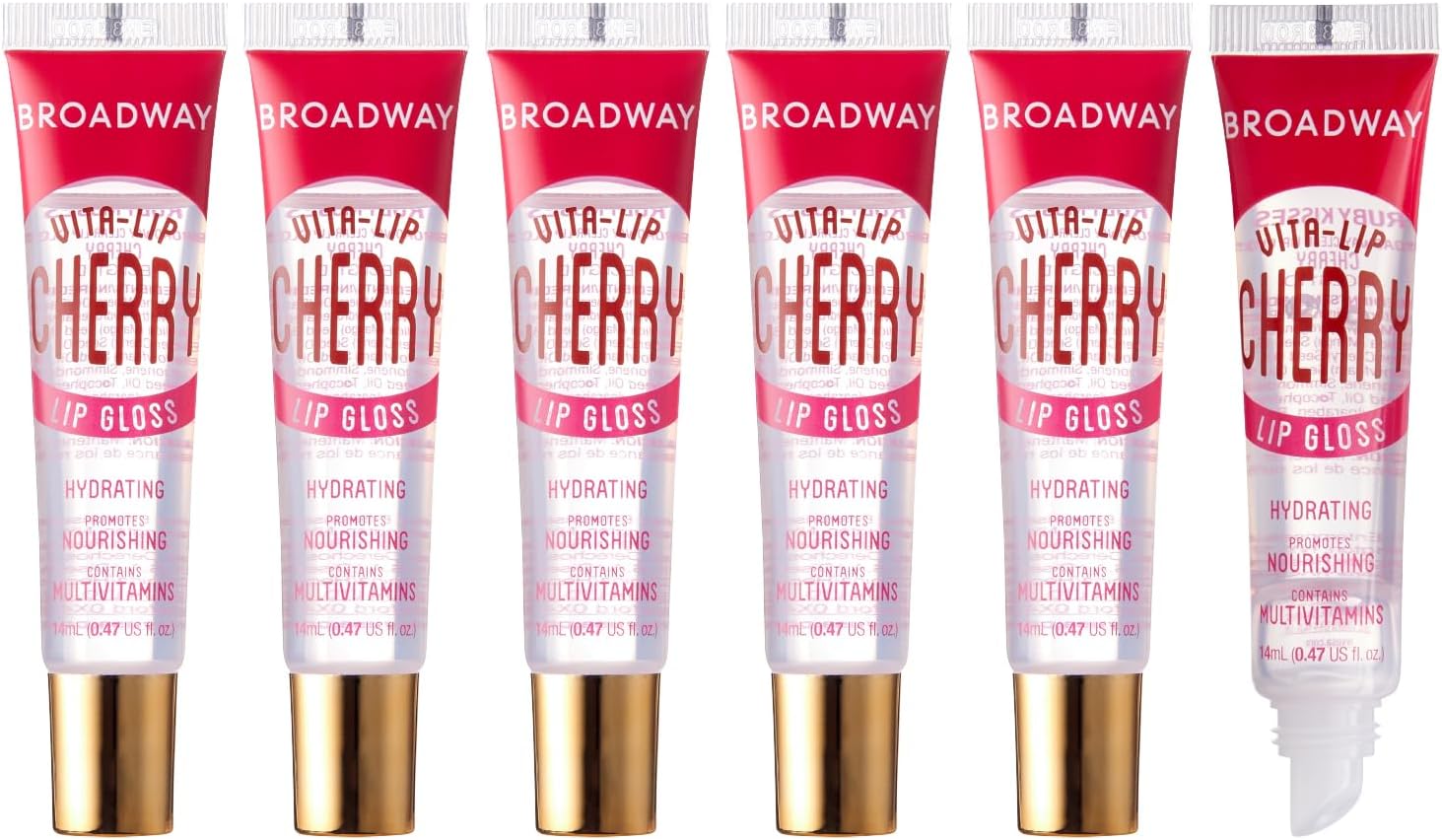 Amazon.com : Ruby Kisses Jellicious Mouth Watering Lip Gloss (JLG01 ...