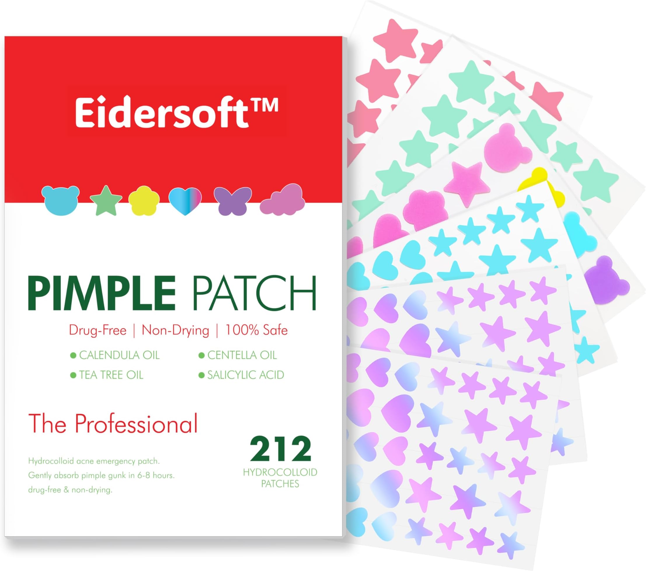 Amazon.com: Magic Spot Patch Hydrocolloid Clear Pimple Absorbing Acne ...