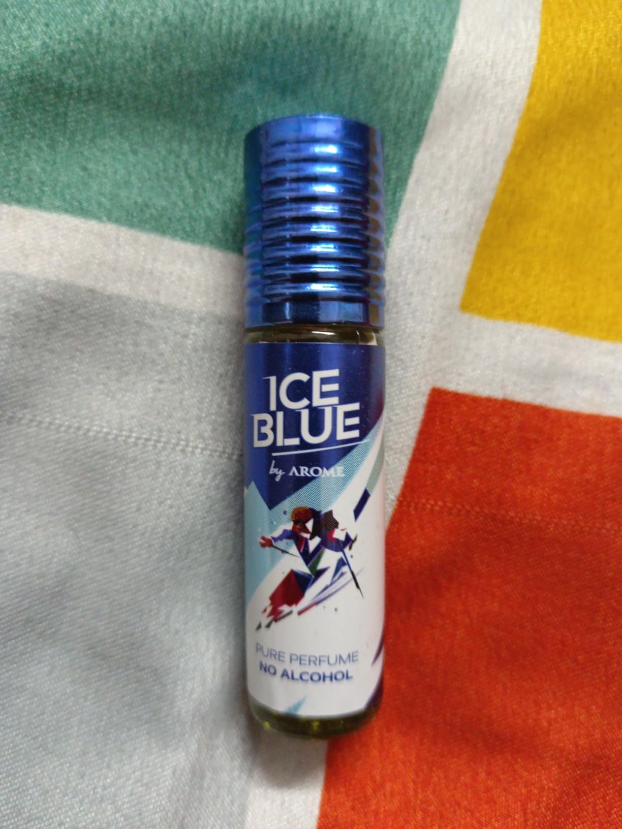 Arochem Ice Blue (Pack Of 2) Oriental Attar Concentrated Liquid Perfume ...
