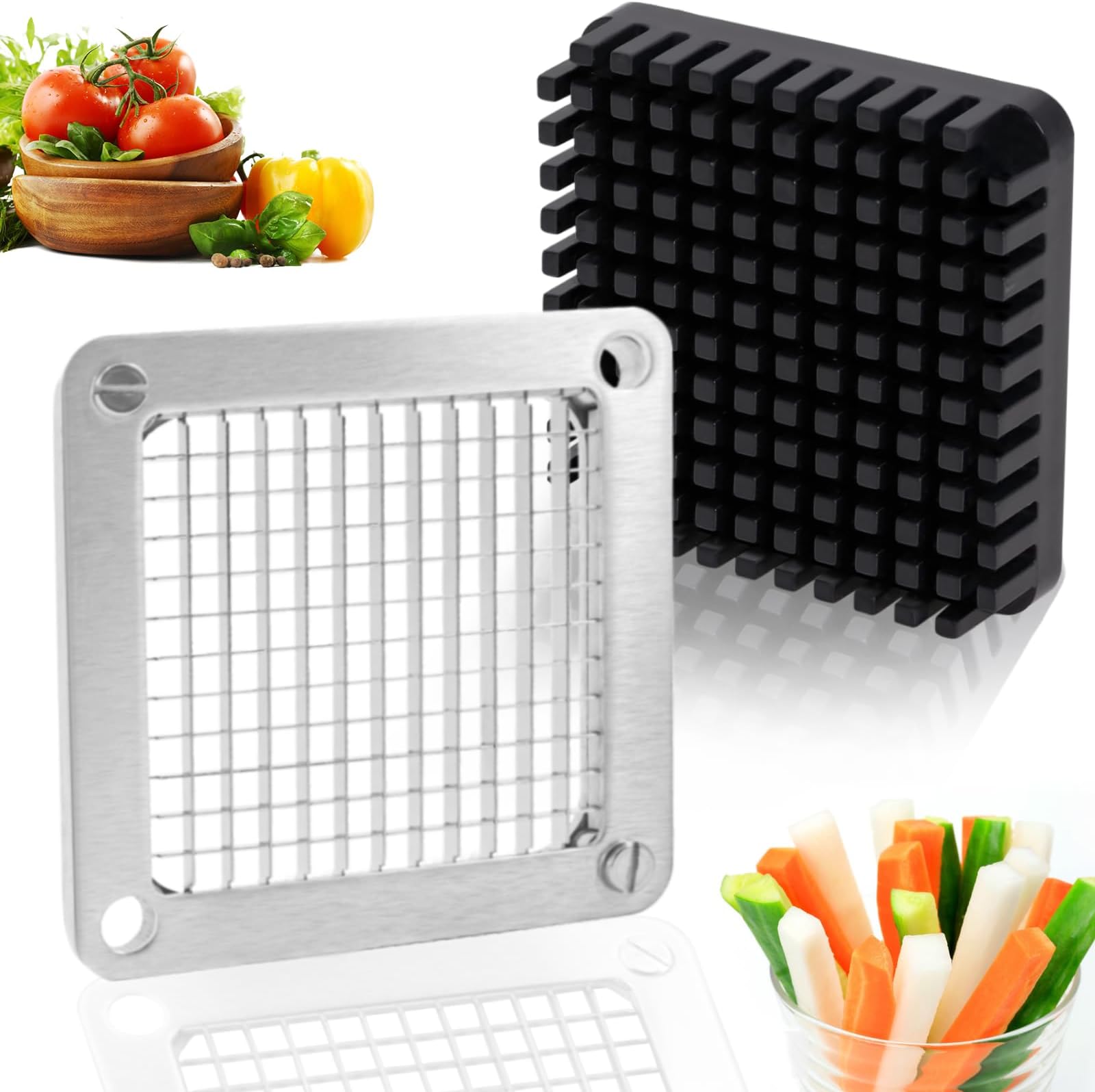 Amazon.com: Dynamic CL005 1/8' DynaCube Vegetable Dicer/Cuber, Orange ...