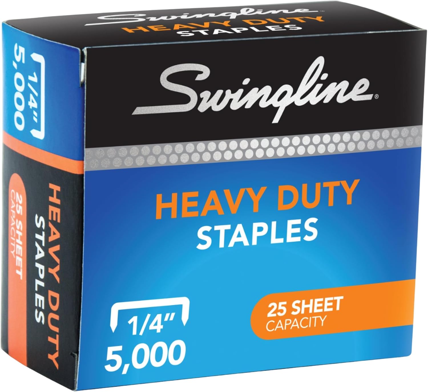 Swingline S.F. 39 Heavy Duty Staples, 0.25 Inch Leg Length, 25 Sheet ...