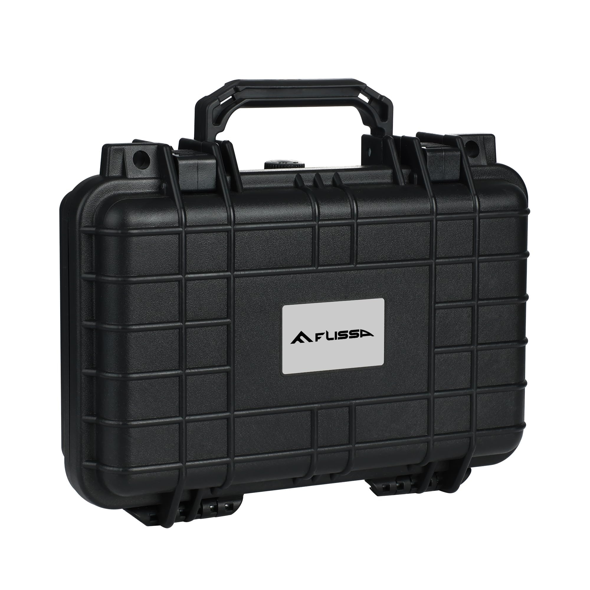 Amazon.com: FLISSA 11.6 Inch Tactical Hard Gun Case Water & Shock Proof ...