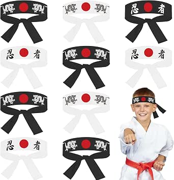 Amazon.com: 24Pcs Headbands: Japanese Sushi Chef Bandana Headwear for ...