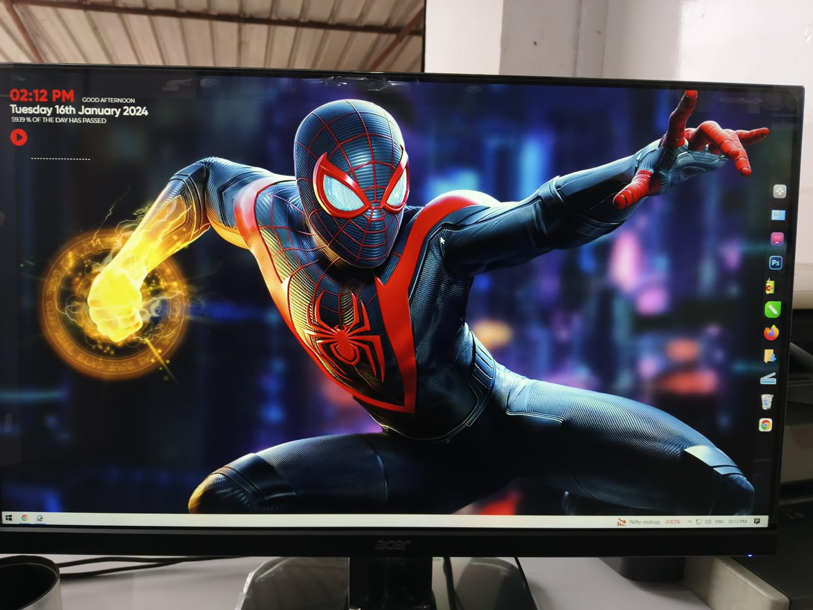 Acer KA270 E 27 Inch IPS Full HD LCD Monitor with LED Back Light I 1MS ...