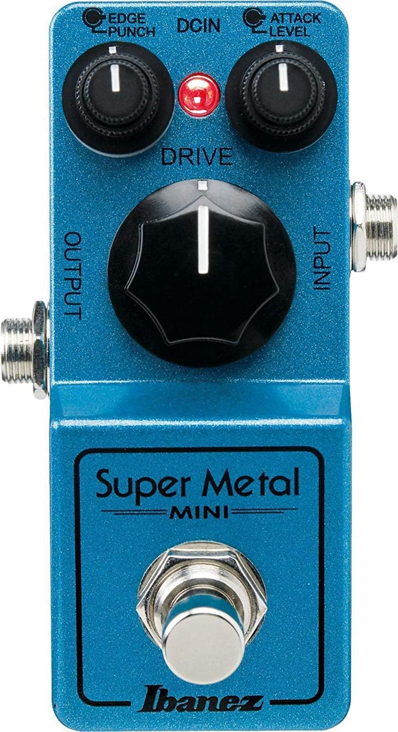 Amazon.com: Ibanez Mini Super Metal Guitar Pedal : Musical Instruments
